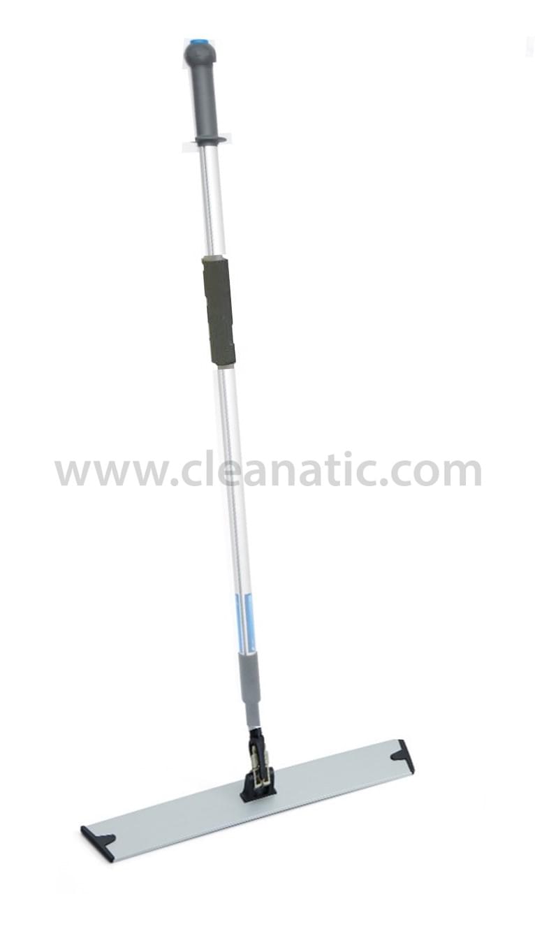24 inches Microfiber Flat Mop Built in Solution Sprayer - Cleanatic