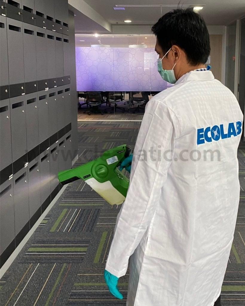 ECOLAB Professional cordless Electrostatic Handheld Sprayer - Cleanatic