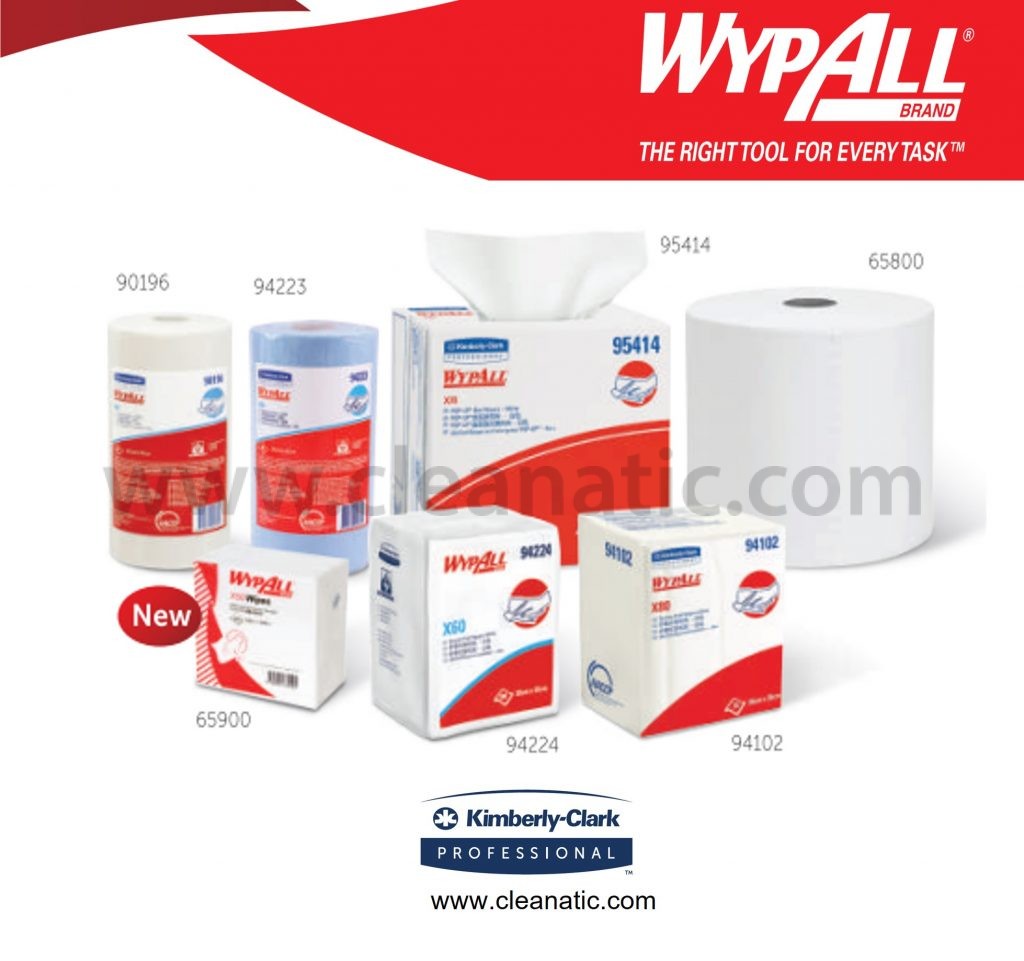 ผลิตภัณฑ์เช็ดทำความสะอาด WYPALL® X Wiper - Cleanatic